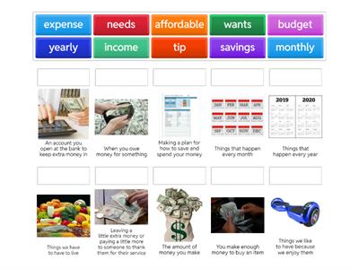 Budgeting - Teaching resources