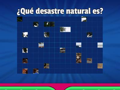 Desastres naturales sopa de letras - Recursos didácticos