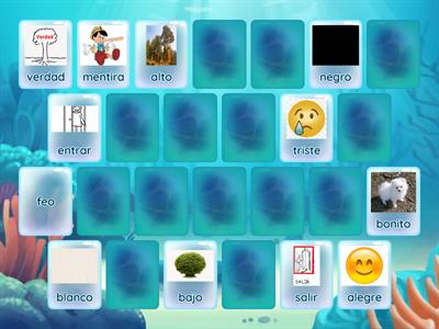 Antónimos - Recursos didácticos