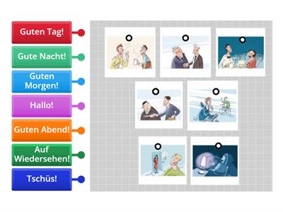 Begrüßung verabschiedung - Unterrichtsmaterialien