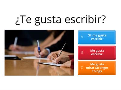 Spanish Verb gustar - Teaching resources