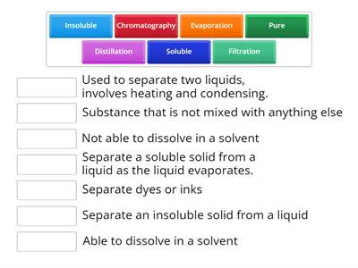 Separating mixtures - Teaching resources