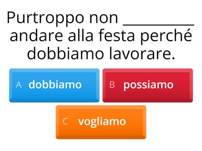 Potere dovere volere - Risorse didattiche