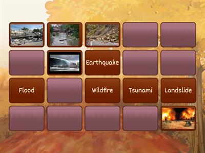 Natural hazards - Teaching resources