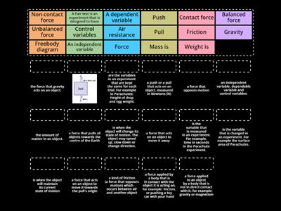 Forces - Teaching resources