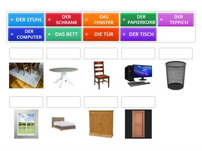 Mein zimmer - Unterrichtsmaterialien