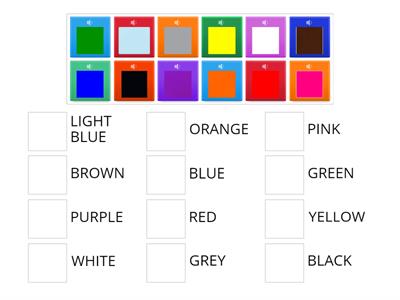 Colours - Teaching resources