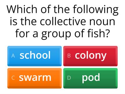 Collective nouns games - Teaching resources
