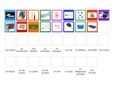 Objets de classe - Ressources pédagogiques