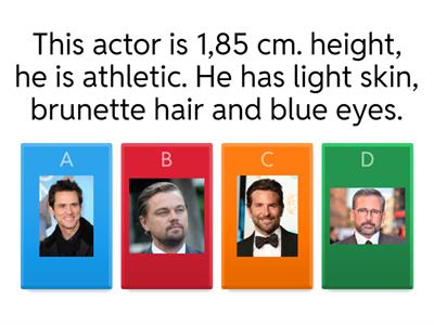 Physical description guess who - Recursos didácticos