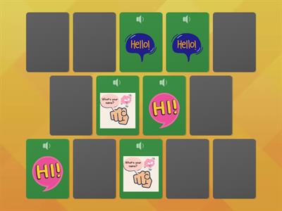 Hello whats your name - Recursos didácticos