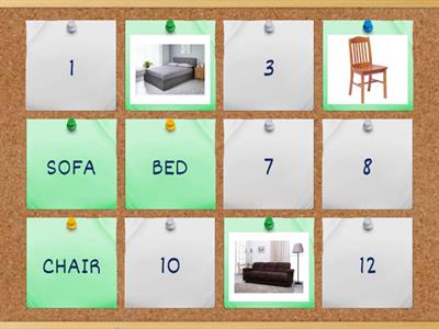 Bedroom furniture - Teaching resources
