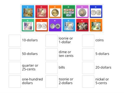 Math Canadian money - Teaching resources