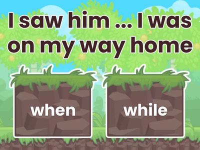 While when - Навчальні ресурси