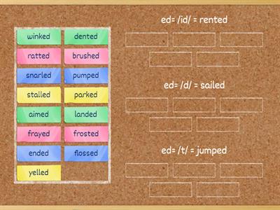 Suffix ed games - Teaching resources
