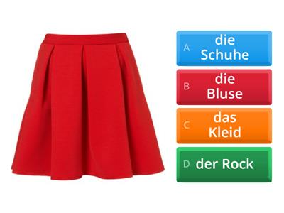 Kleidung wortschatz - Unterrichtsmaterialien