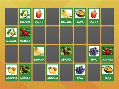 Sílabas Frutas - Recursos de ensino