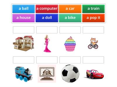 English toys - Teaching resources