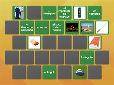 Camping - Teaching resources