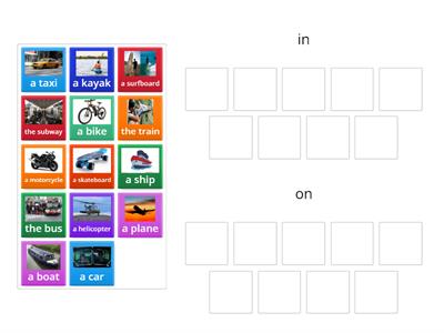Transportation - Recursos didácticos