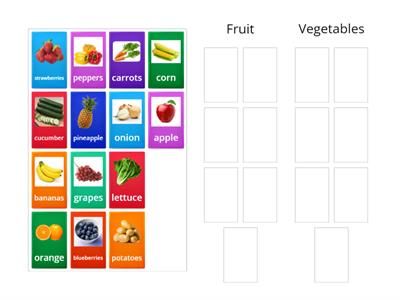 Vegetables - Teaching resources