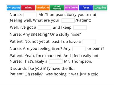 Pains and aches - Recursos didácticos