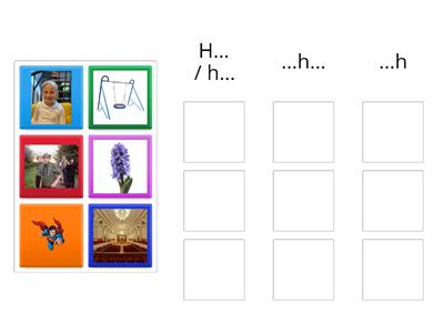 Litera h - Materiały dydaktyczne