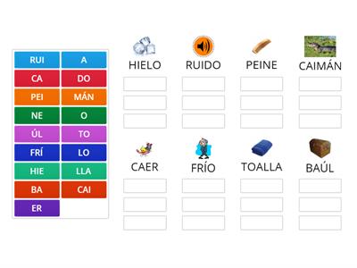 Hiatos y diptongos 2 basico - Recursos didácticos