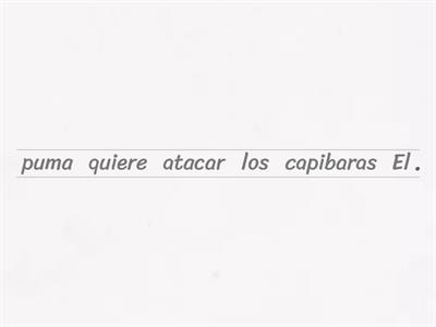 Capibara con botas - Recursos didácticos