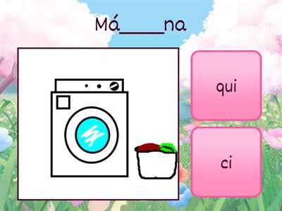 Palavras com ce que ci qui - Recursos de ensino