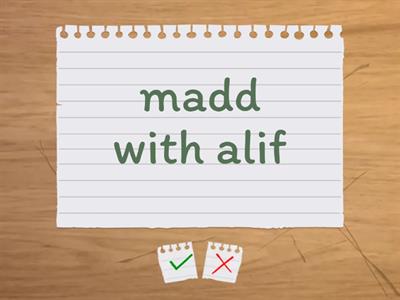 Letters of madd - Teaching resources