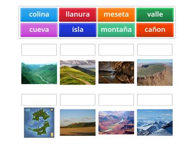 Accidentes geográficos - Recursos didácticos