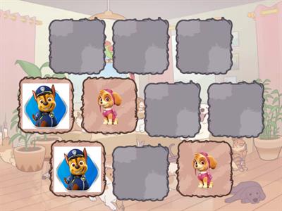 Matching paw patrol - Teaching resources