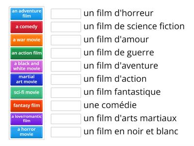 Movie genres - Teaching resources