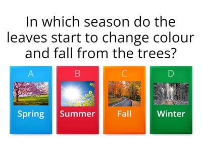 Seasons flashcards - Teaching resources
