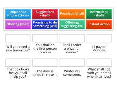 Shall - Teaching resources