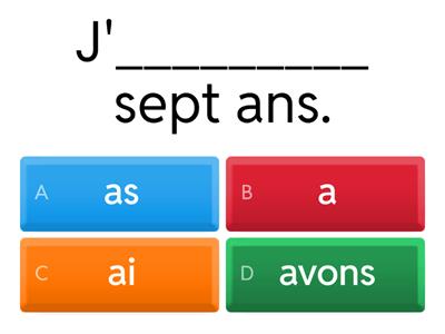 Etre avoir présent - Ressources pédagogiques