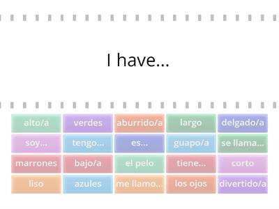 Como eres - Teaching resources