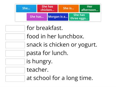 Breakfast lunch dinner - Teaching resources