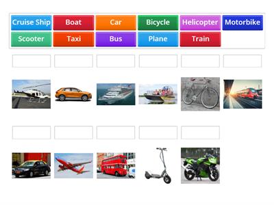 Transportation - Teaching resources