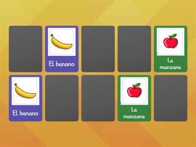Las frutas - Teaching resources