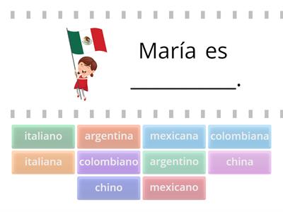 Nacionalidades - Teaching resources