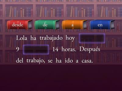 Preposiciones de lugar - Recursos didácticos