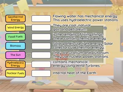 Renewable and non renewable energy - Recursos didácticos