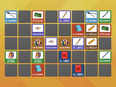 Los utiles escolares - Recursos de ensino