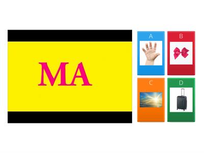 Sonido inicial letra m - Recursos didácticos