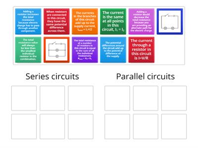 Series vs parallel circuits - Teaching resources