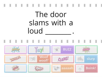Onomatopoeia - Teaching resources
