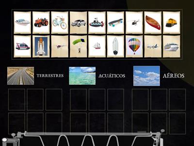 Juegos medios de transporte - Recursos didácticos