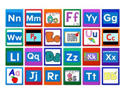 Alphabet flashcards - Teaching resources